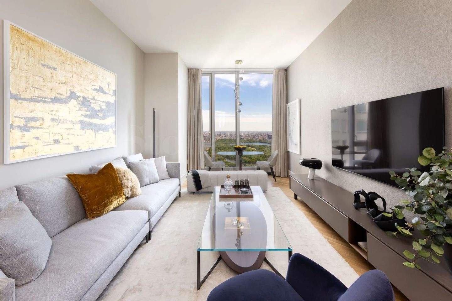 Exklusive Zwei-Zimmer-Wohnung mit herrlicher Aussicht im Central Park ...