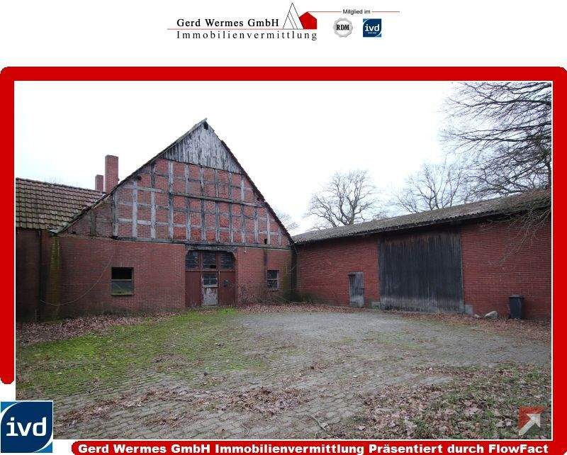 Großzügiger Resthof mit Ackerflächen und Grünflächen zu verkaufen ...